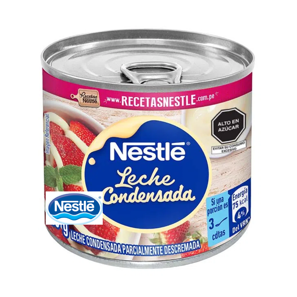 NESTLE LECHE CONDENSADA 90GR LATA | PLAZA MULTIPACK
