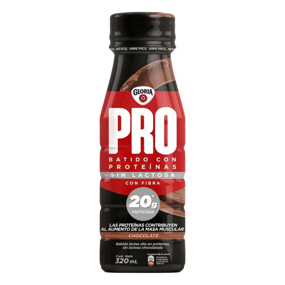 BATIDO PROTEICO GLORIA PRO CHOCOLATE 320ML | PLAZA MULTIPACK