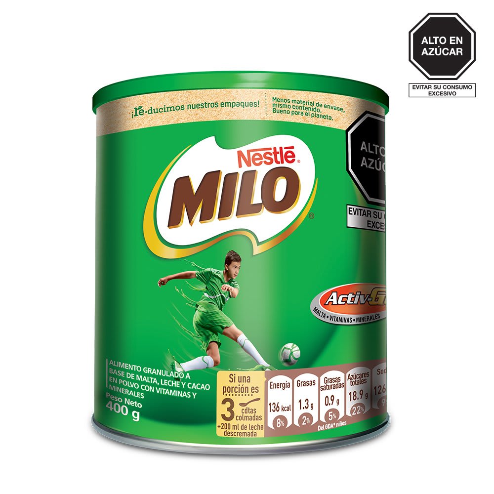 NESTLE MILO LATA 380GR | PLAZA MULTIPACK