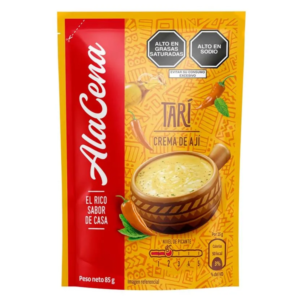 ALACENA TARI 85G SACHET CREMA DE AJI | PLAZA MULTIPACK