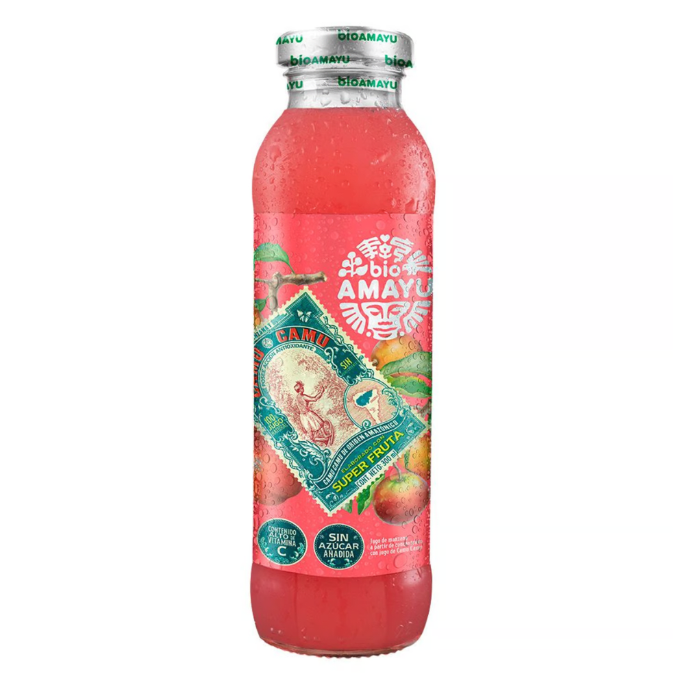 BIO AMAYU MANZANA Y CAMU CAMU 300ML | PLAZA MULTIPACK