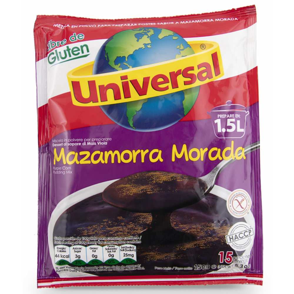 UNIVERSAL MAZAMORRA 150G MORADA | PLAZA MULTIPACK