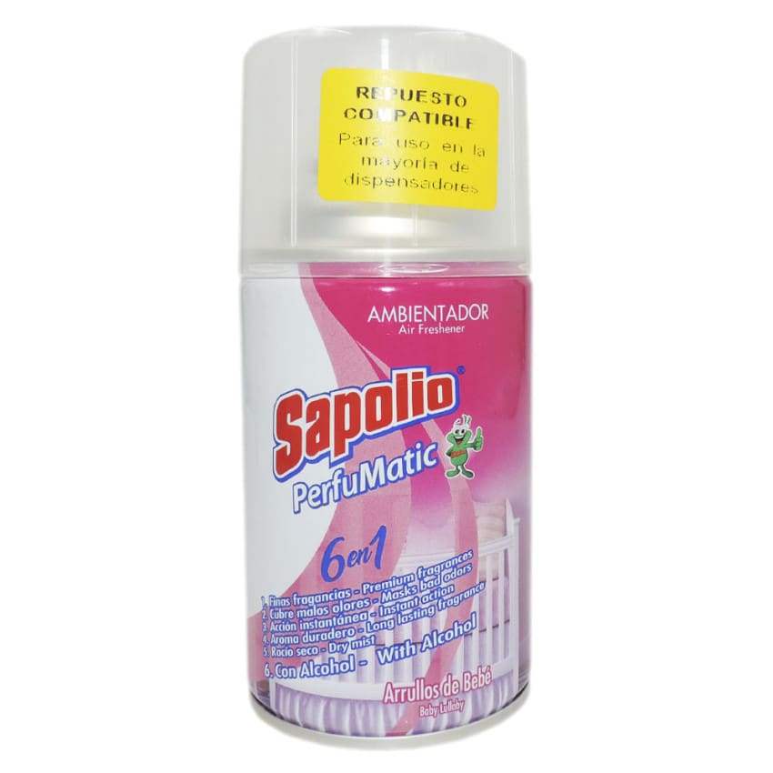 SAPOLIO PERFUMATIC 240ML BEBE | PLAZA MULTIPACK