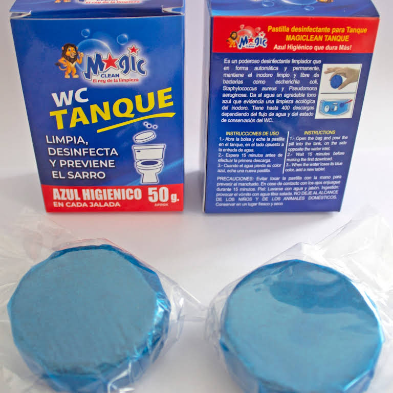 WC PASTILLA TANQUE MAGIC CLEAN 45GR (DELFINO) | PLAZA MULTIPACK