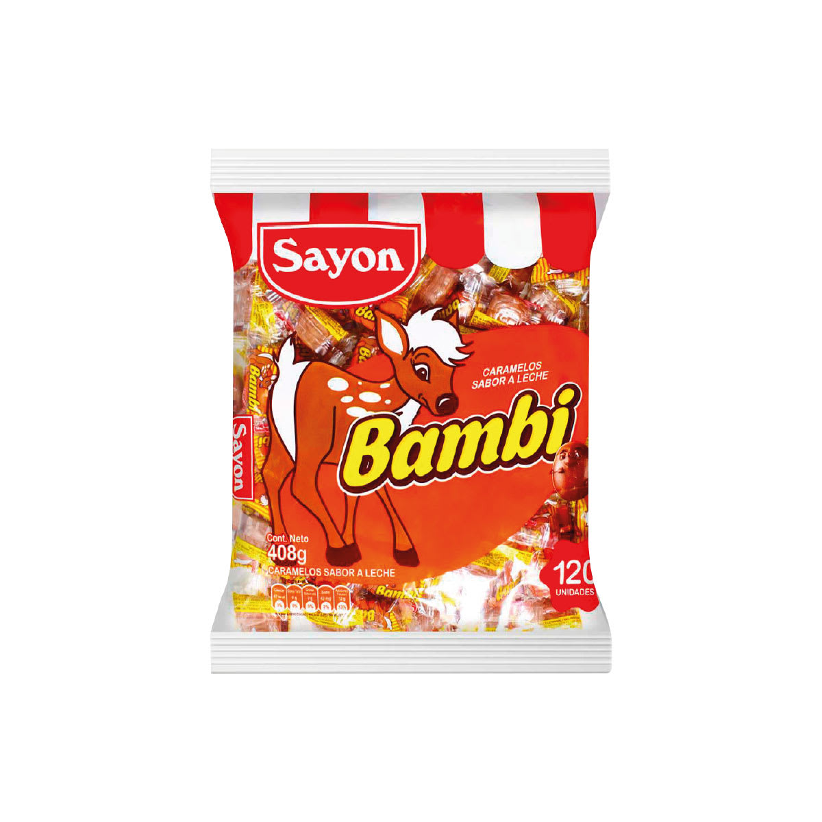 CARAMELO SAYON BAMBI X 110UND BOLSA | PLAZA MULTIPACK