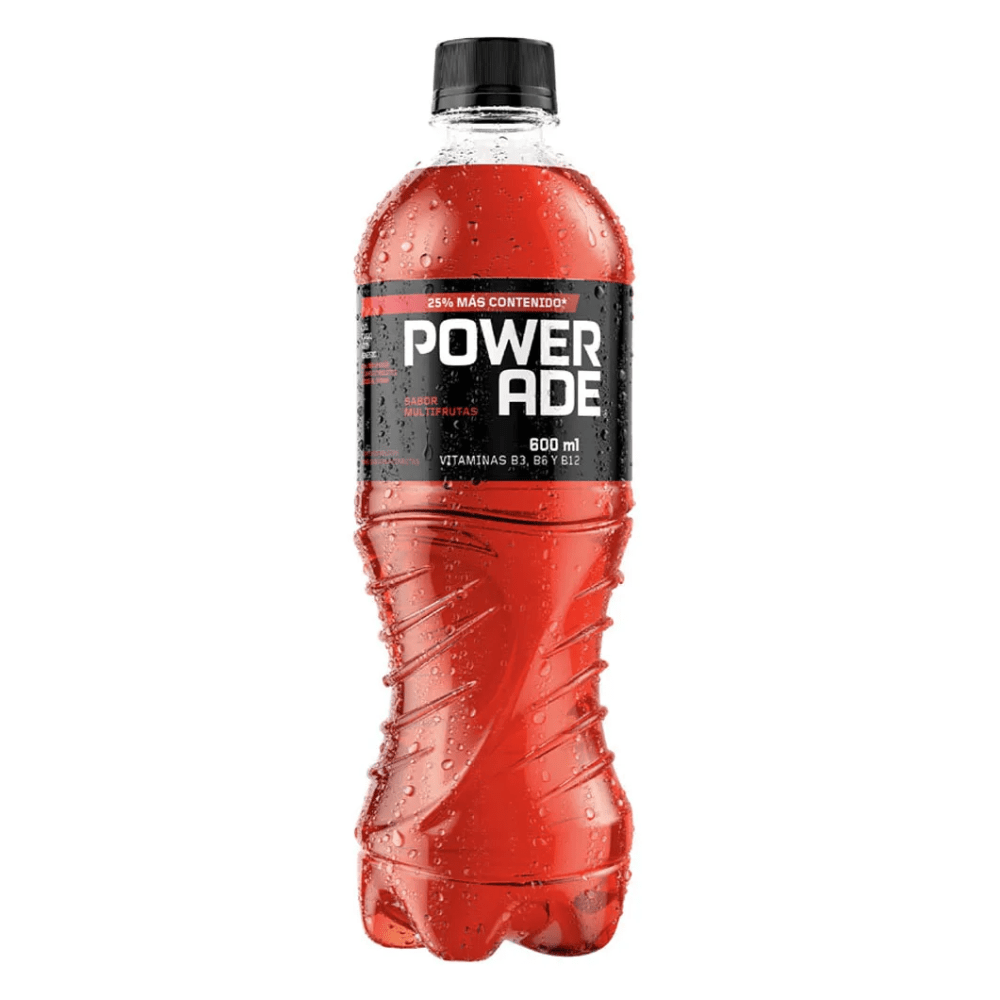 BEBIDA REHIDRATANTE POWERADE MULTIFRUTAS 600ML | PLAZA MULTIPACK