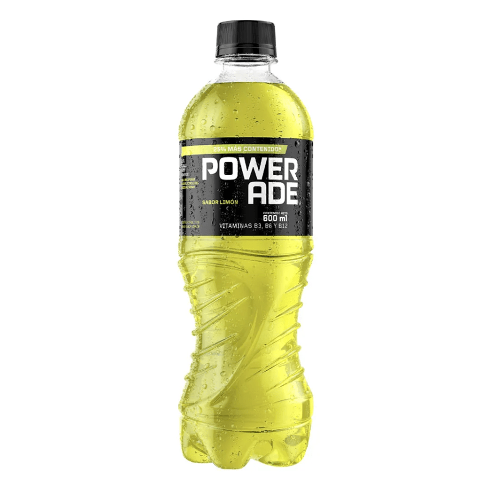 BEBIDA REHIDRATANTE POWERADE LIMON 600ML | PLAZA MULTIPACK
