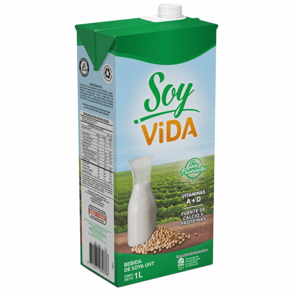 BONLE SOYA SOY VIDA 1LT UHT - TETRA | PLAZA MULTIPACK