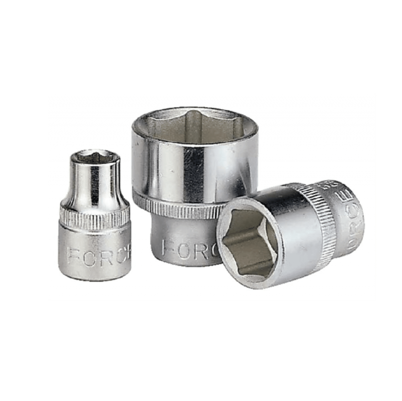 DADO HEXAGONAL 3/8 EN MM MARCA FORCE | Comercial Gyma