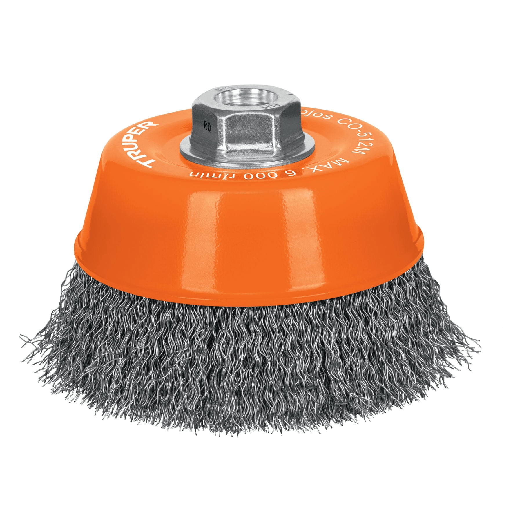 GRATA COPA 5" OND. FINA P/ESMERIL M14 TRUPER | Comercial Gyma