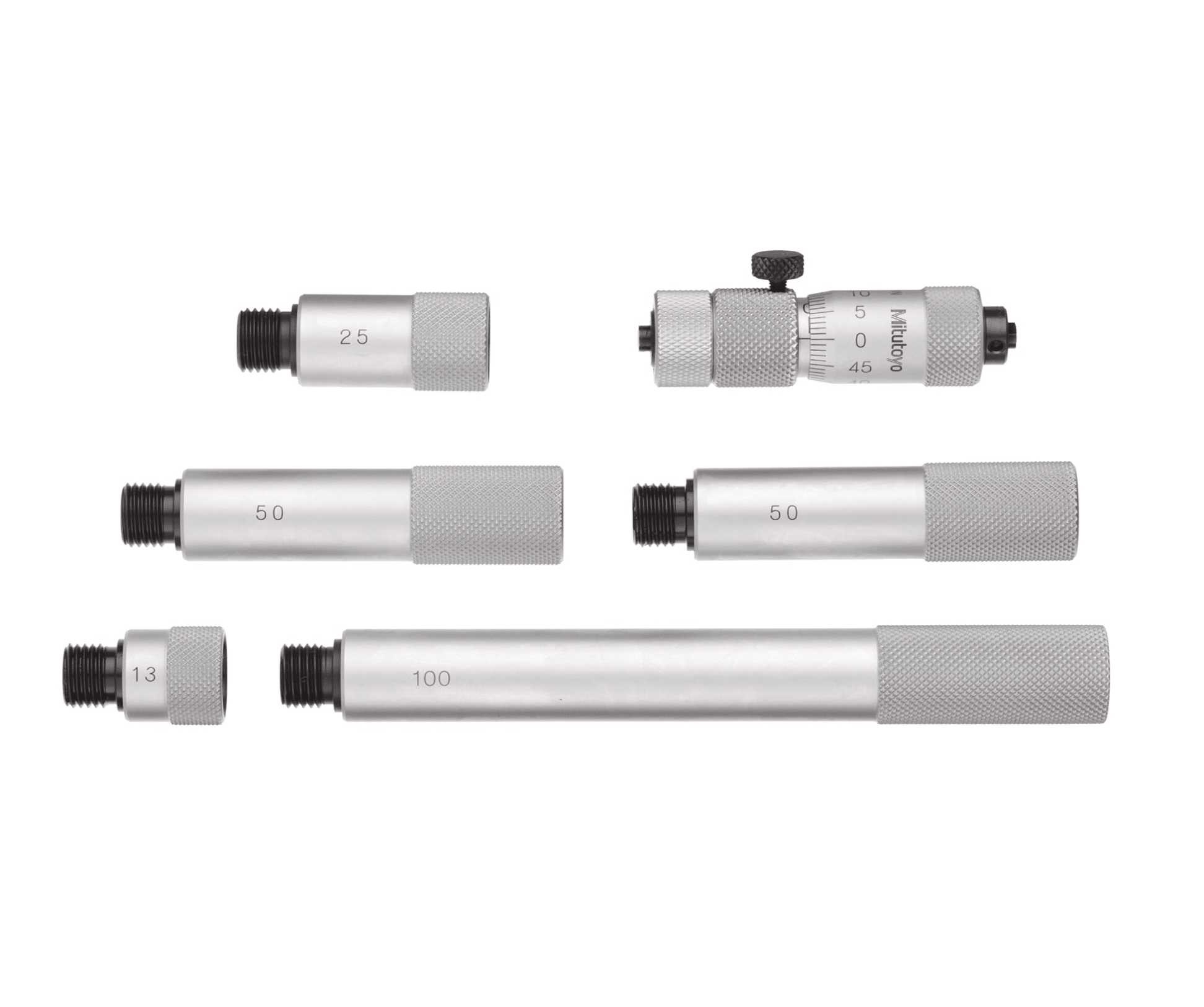 MICRÓMETRO INTERIOR TUBULAR 50 - 300 MM MITUTOYO (137-202) | Comercial Gyma