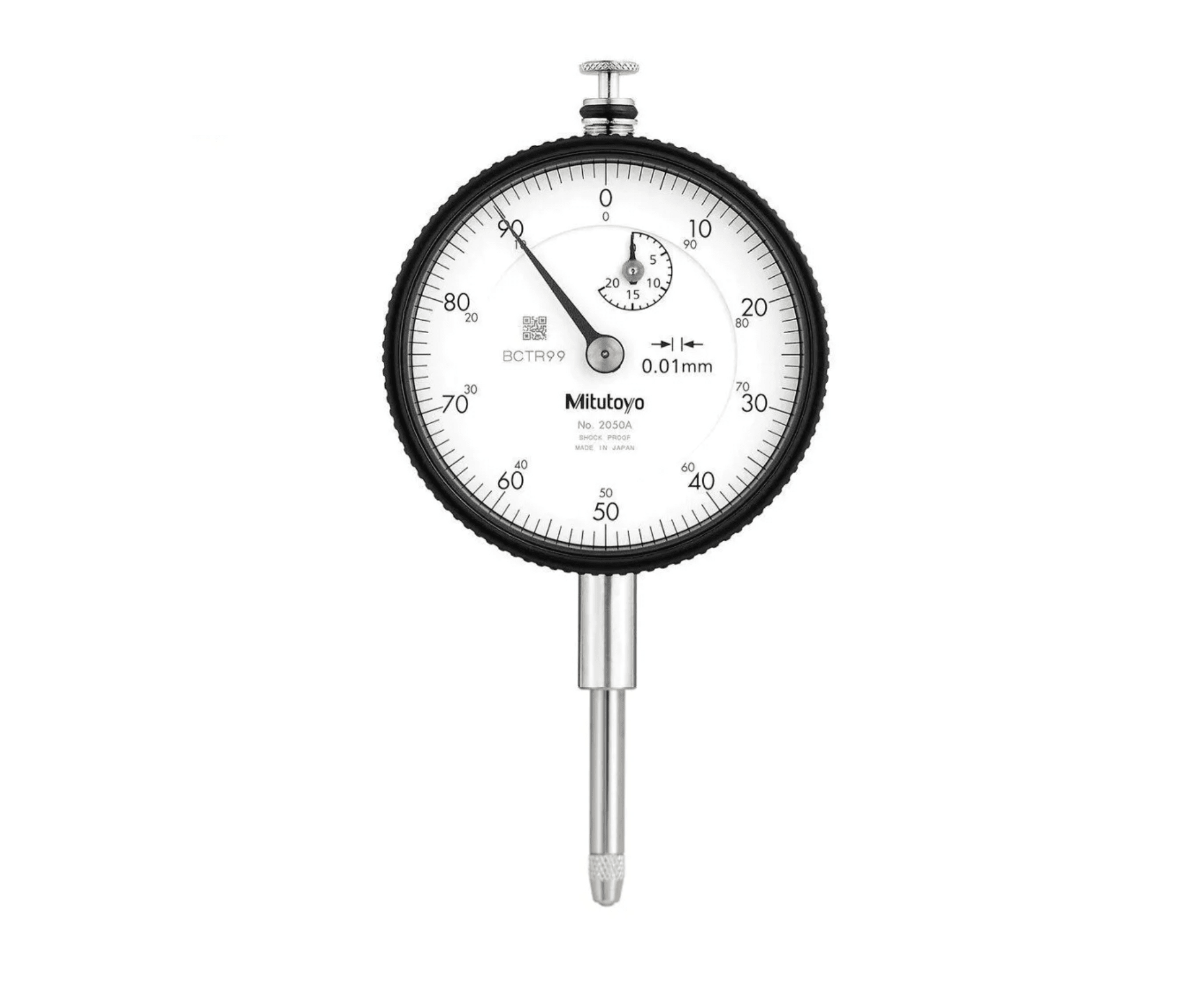 RELOJ COMPARADOR 0.01 MM. RANGO 20 MM. MITUTOYO (2050A) | Comercial Gyma
