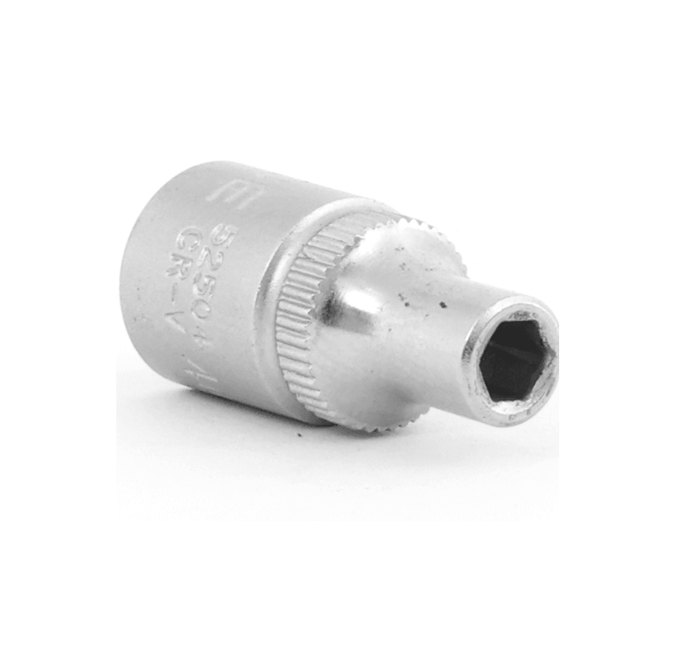 DADO HEXAGONAL 1/4 DE 4 MM FORCE | Comercial Gyma