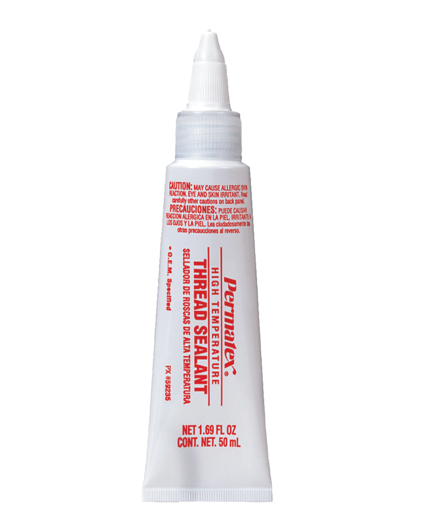 SELLADOR DE ROSCA ALTA TEMPERATURA. PERMATEX 59235 | Comercial Gyma