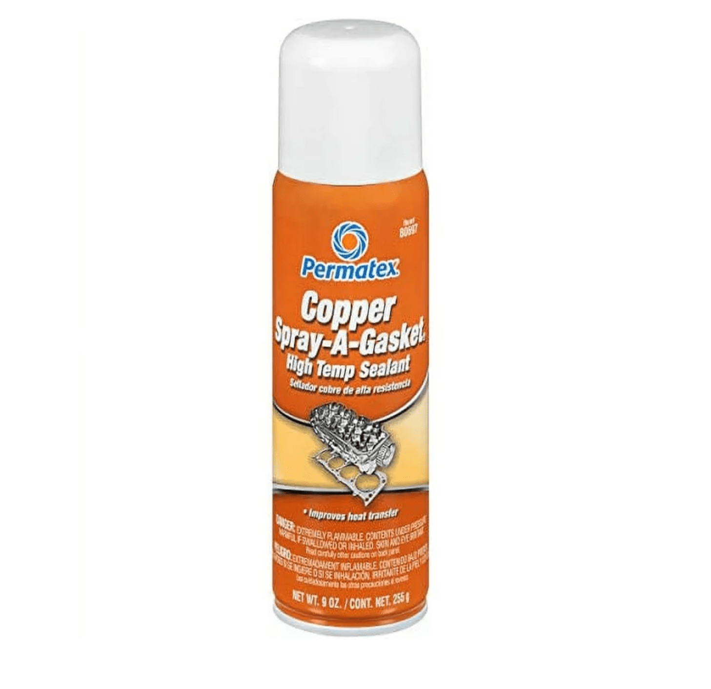 SELLADOR COPPER AEROSOL GASKET PERMATEX 80697 | Comercial Gyma