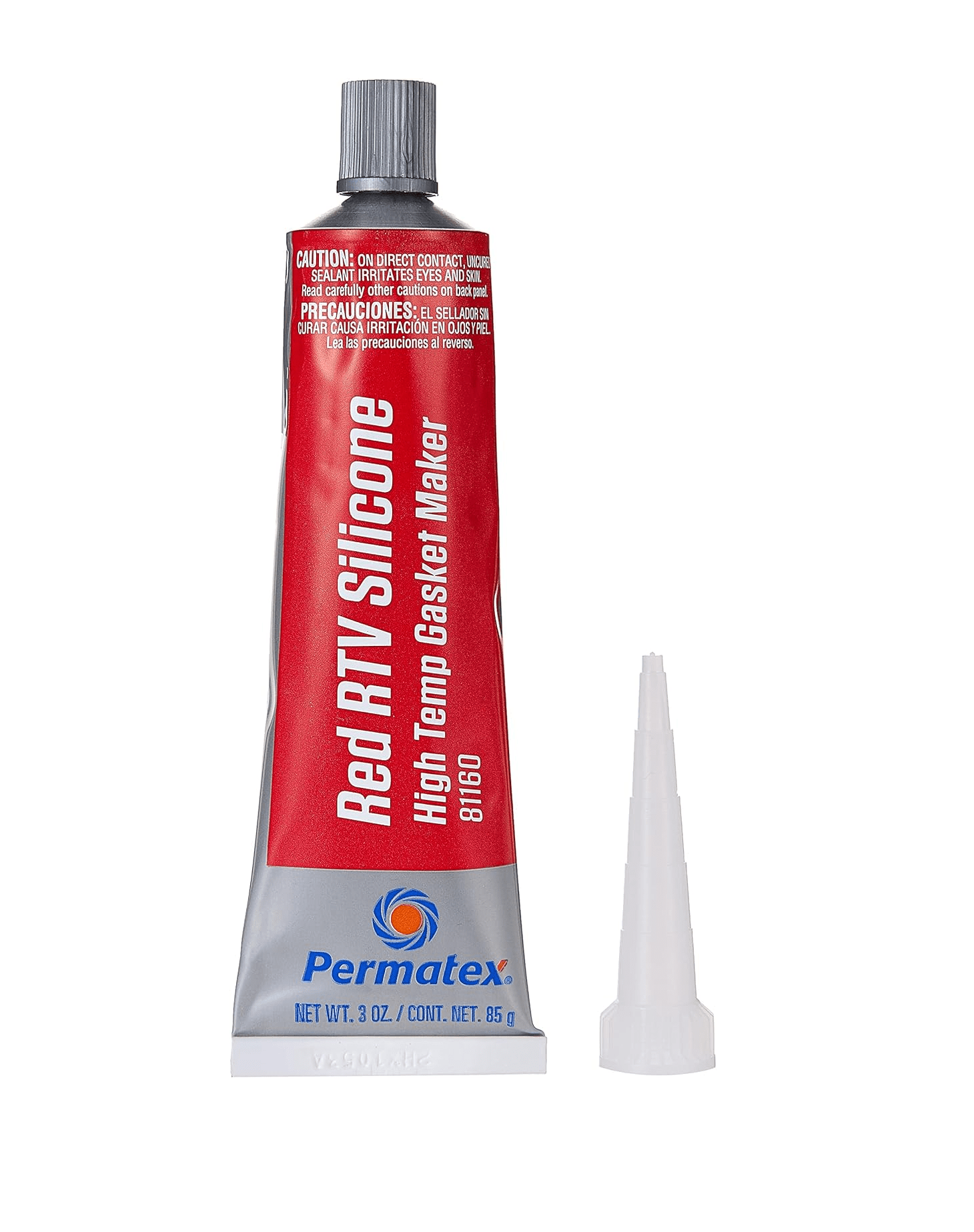 SILICONA ROJA ALTA TEMPERATURA RTV PERMATEX | Comercial Gyma