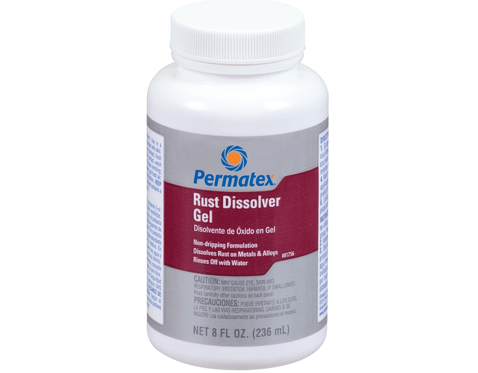 ELIMINADOR DE OXIDO EN GEL PERMATEX | Comercial Gyma