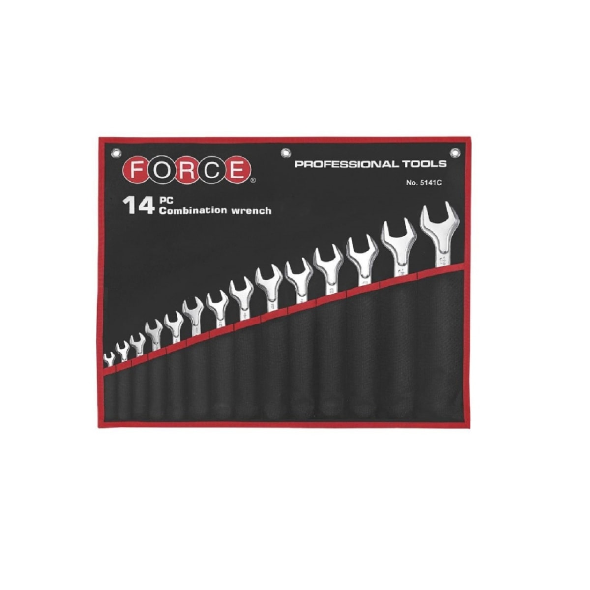 JUEGO LLAVES PUNTA CORONA DE 5/16" - 1.1/4". 14 PZAS MARCA FORCE ...