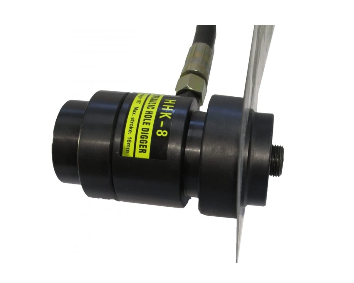 KNOCK OUT PUNZADOR HIDRÁULICO 8TON HHK-8 | Comercial Gyma