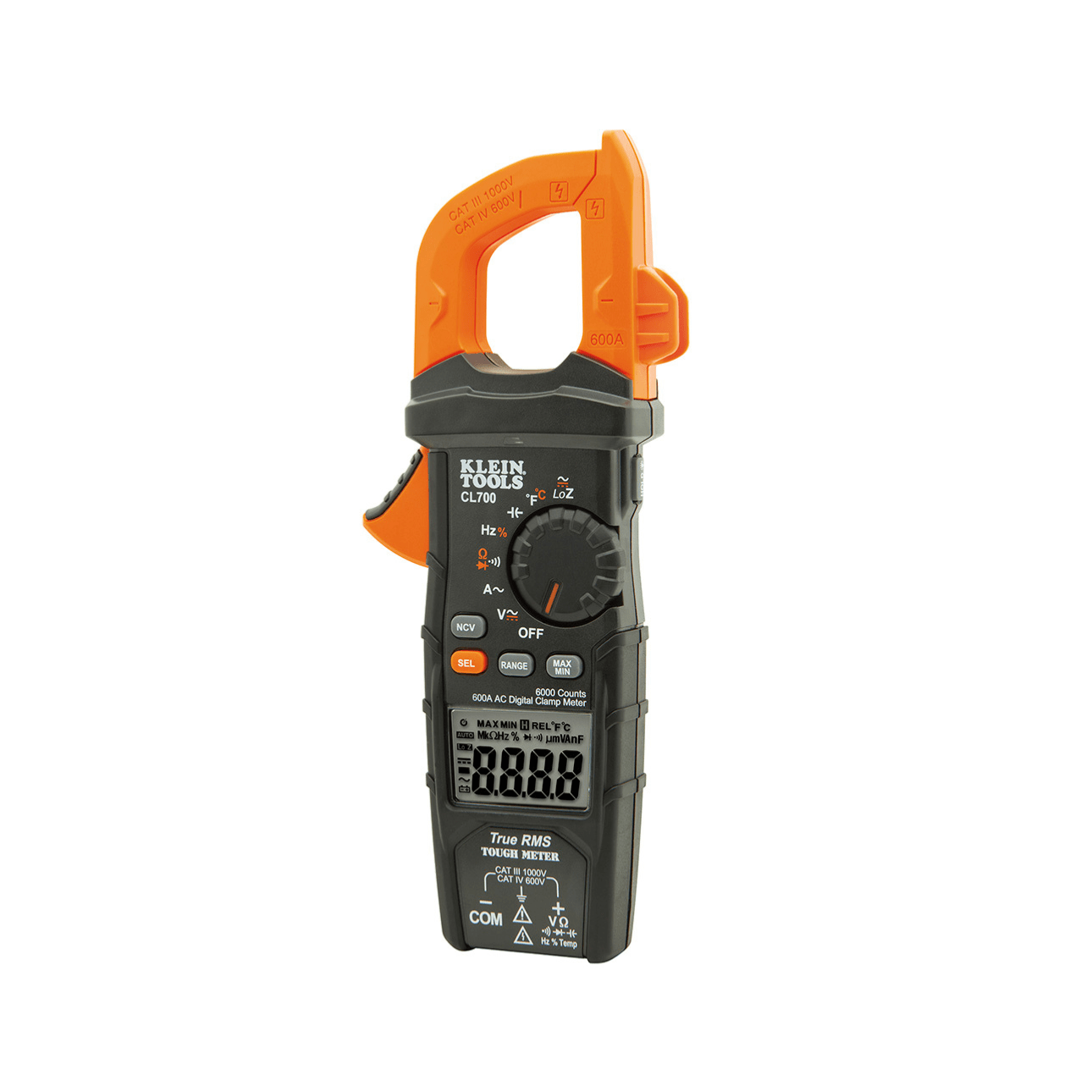 AMPERIMETRO DE TENAZA 600A. MARCA KLEIN TOOLS | Comercial Gyma