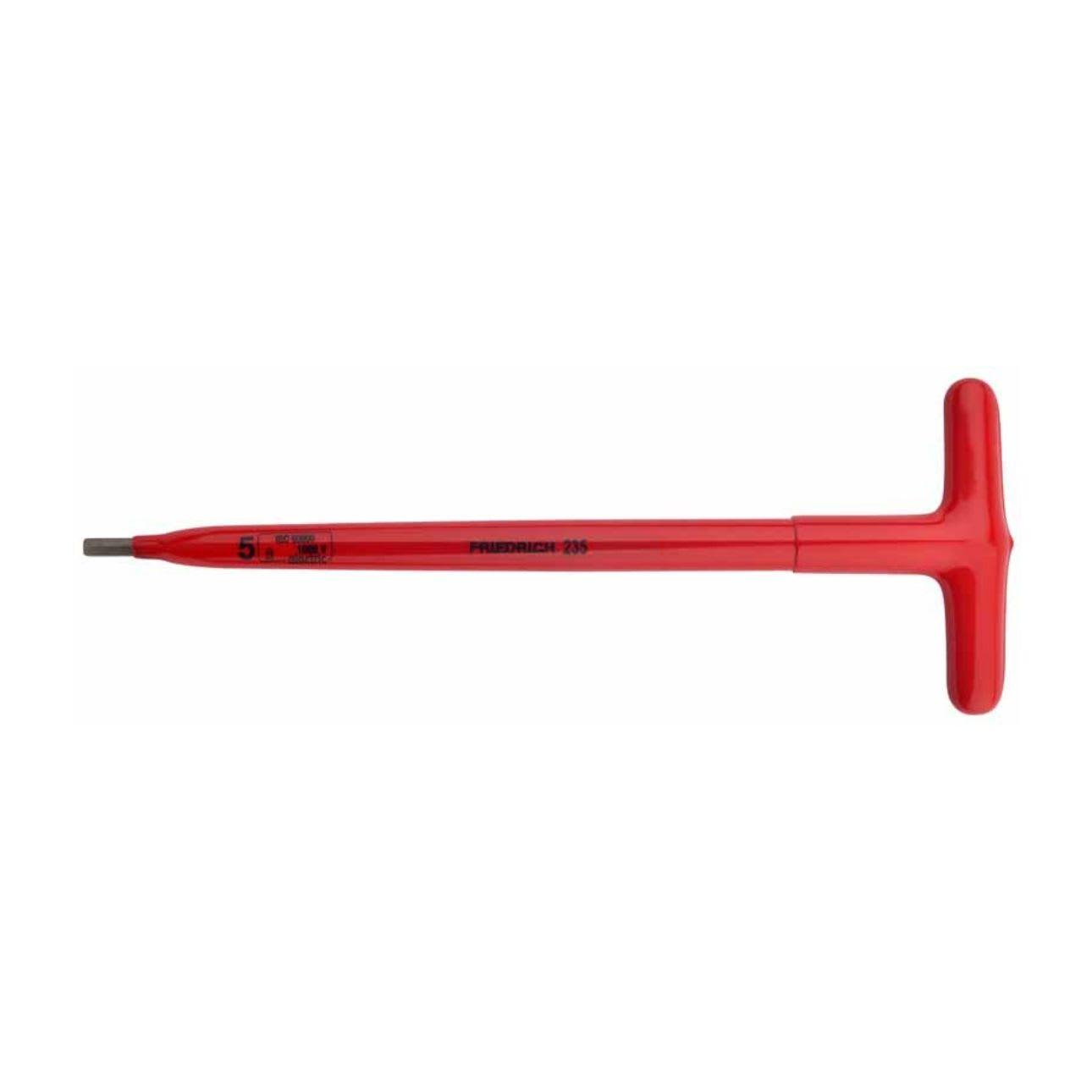 LLAVE ALLEN T DE 4 MM AISLADA 1000V | Comercial Gyma