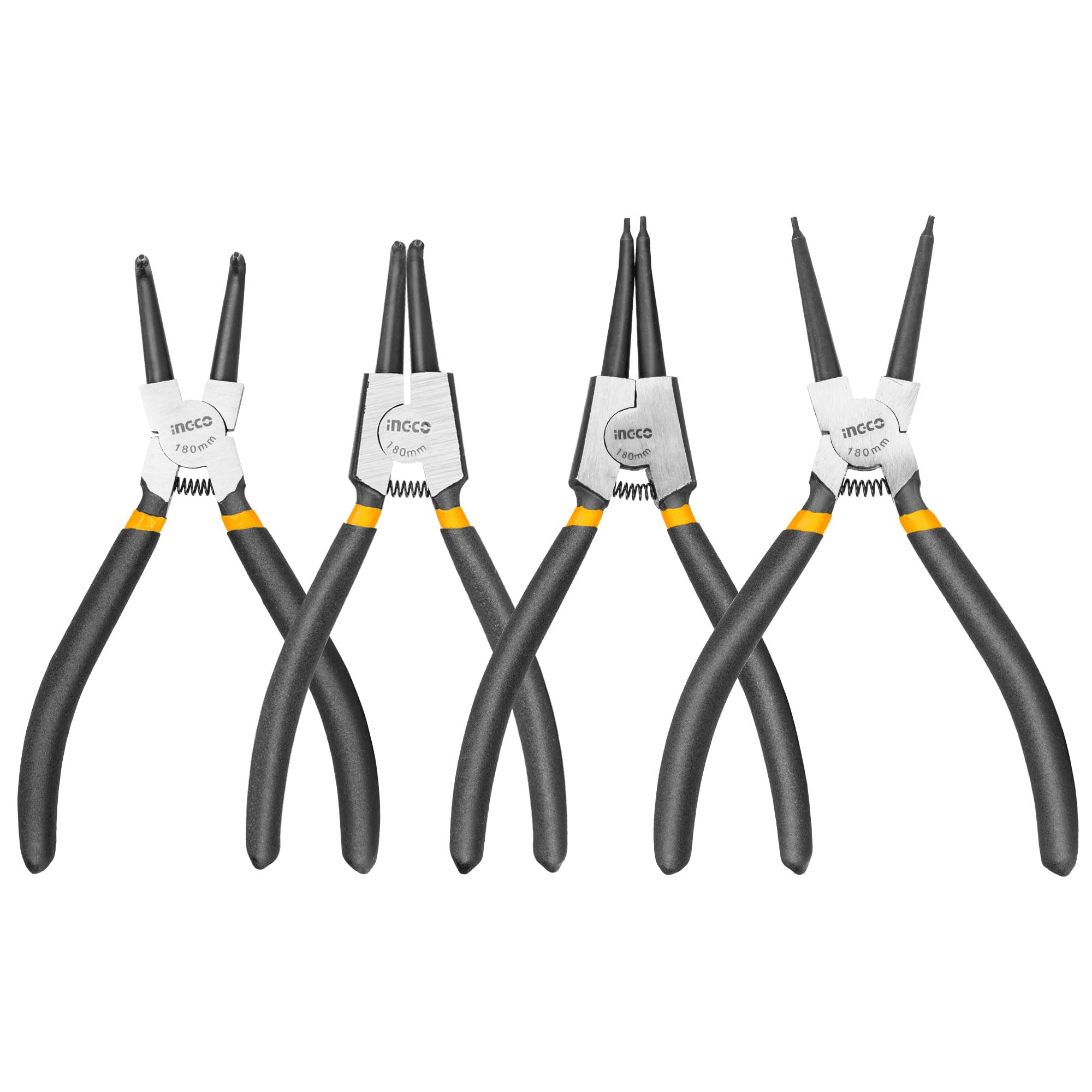 JUEGO DE ALICATE 7 PARA SEGUROS 4 PZAS INGCO | Comercial Gyma