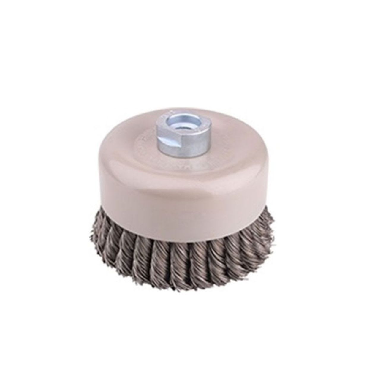 GRATA COPA RECTA 4" ACERO TRENZADO M14 HELA C-41-Z-60 | Comercial Gyma