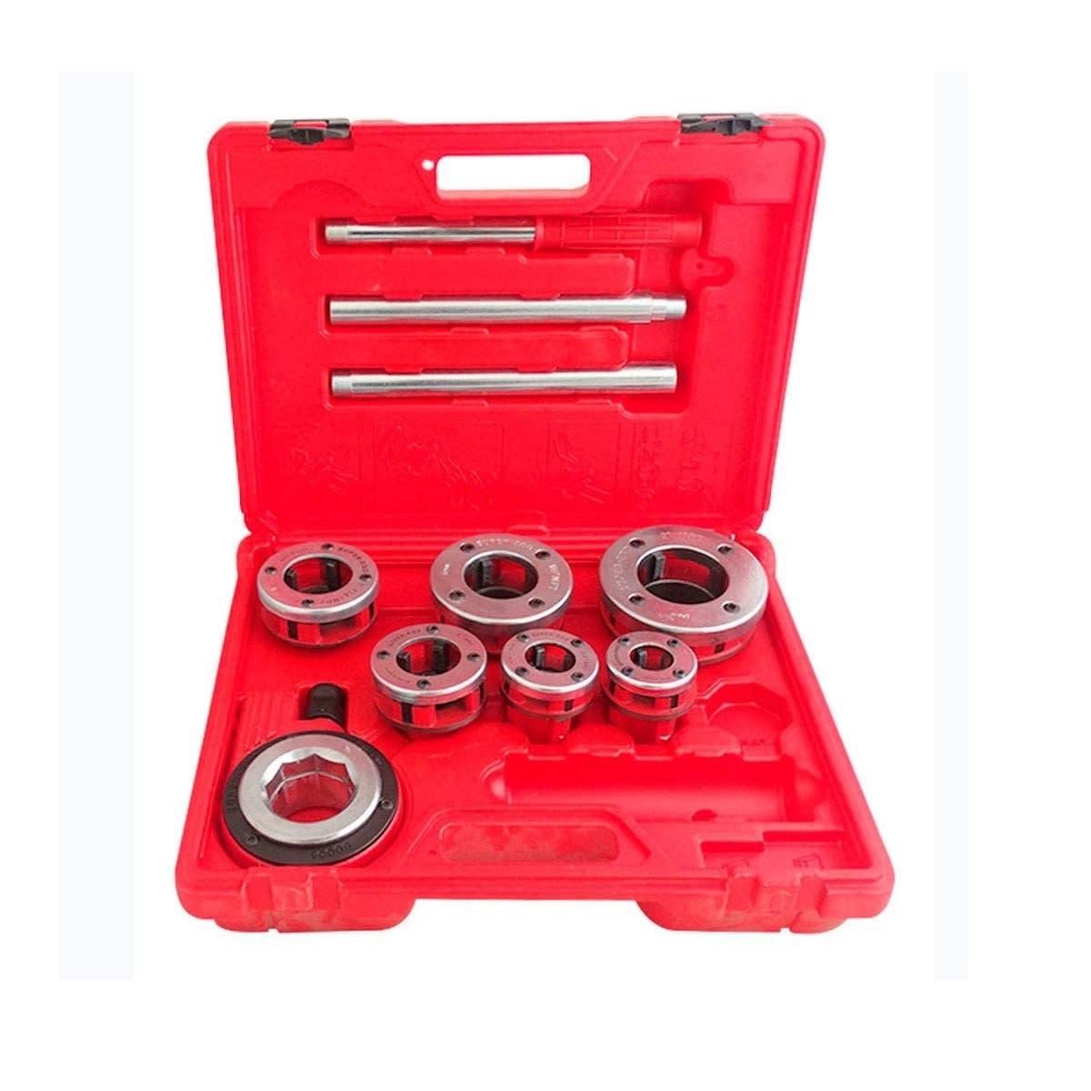 JUEGO TERRAJA PARA ROSCA 1/2 - 2" BSPT MARCA SUPER EGO | Comercial Gyma