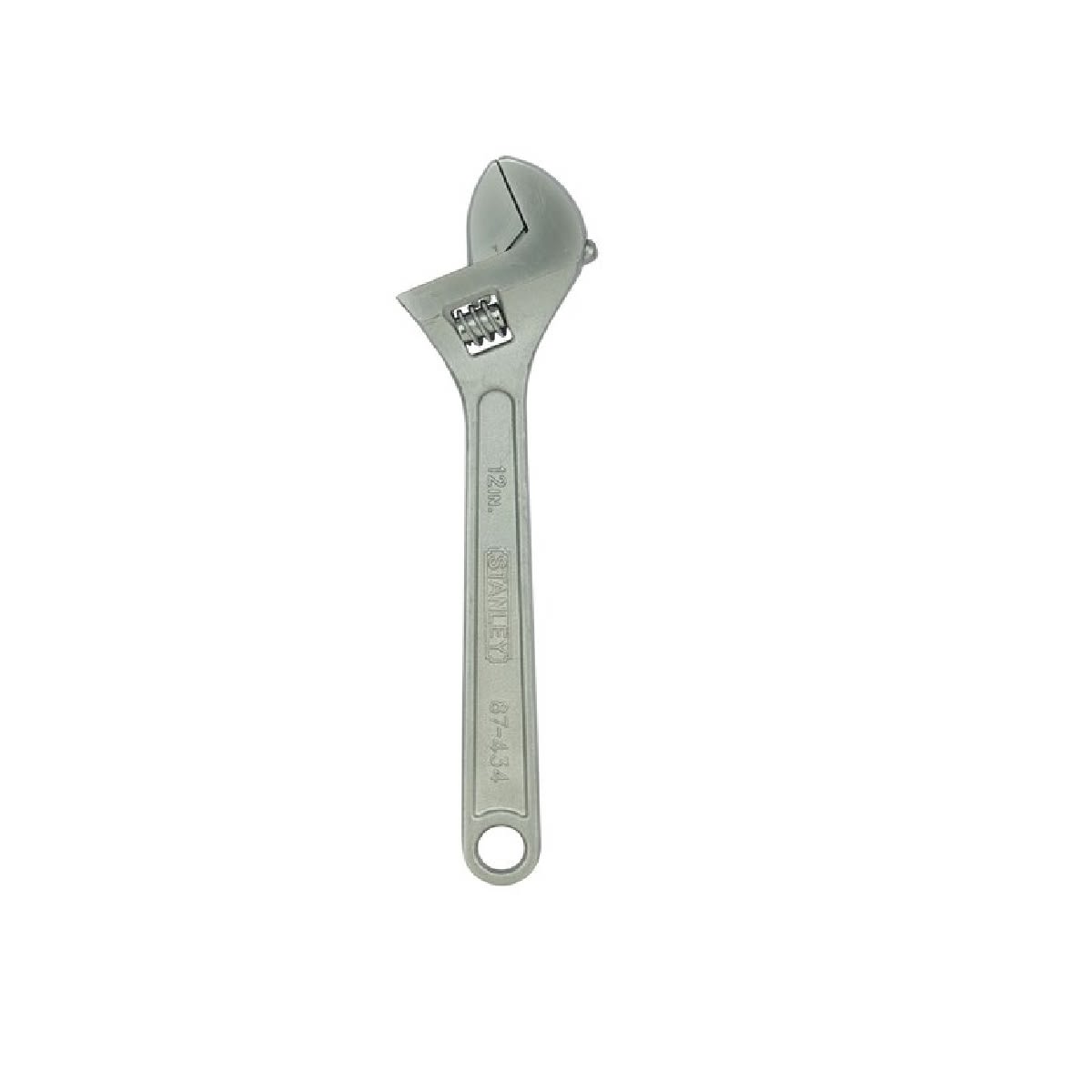 LLAVE FRANCESA CROMADA DE 12" MARCA STANLEY | Comercial Gyma