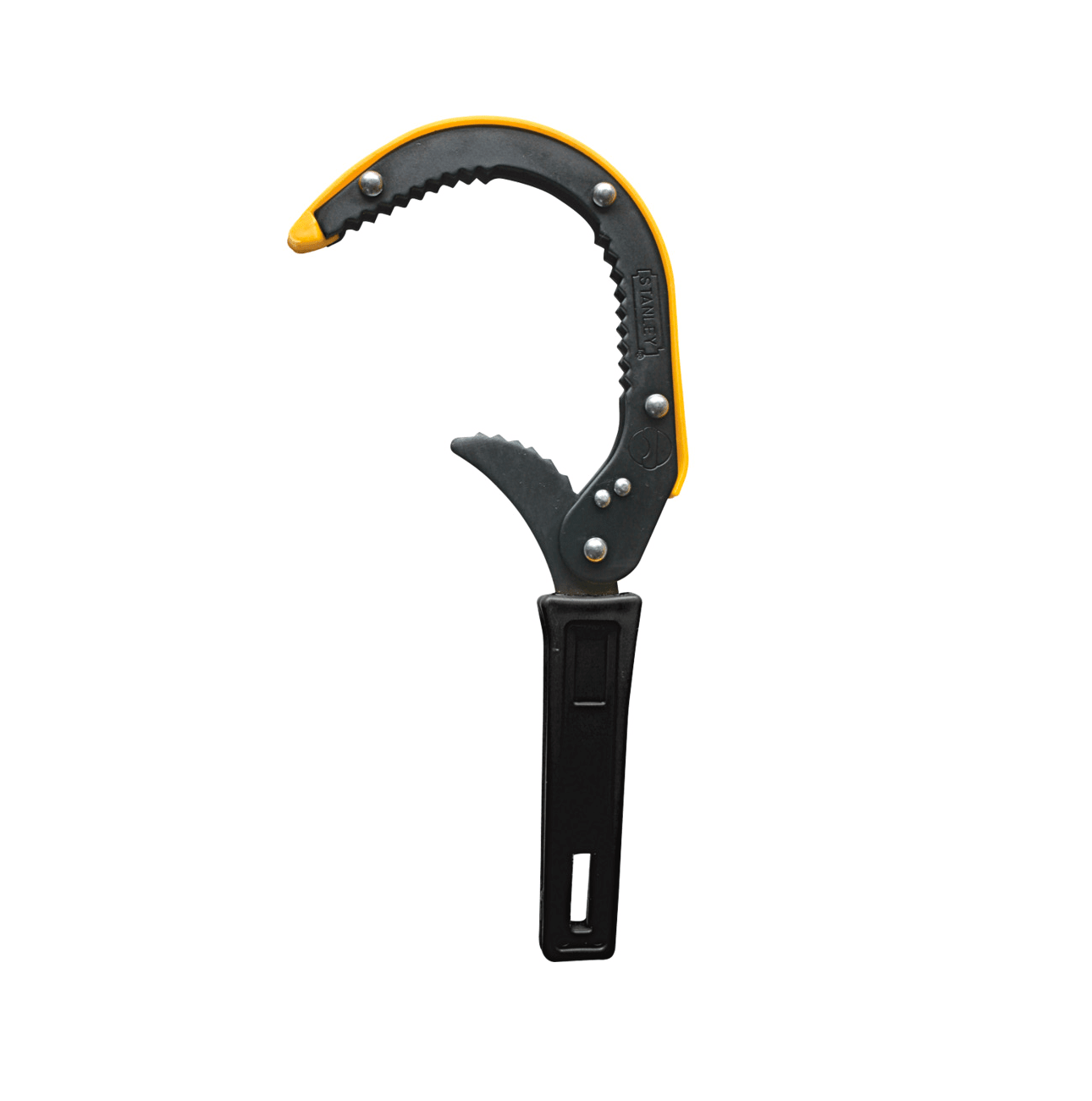 LLAVE AJUSTABLE PARA SACAR FILTRO DE ACEITE MARCA STANLEY | Comercial Gyma