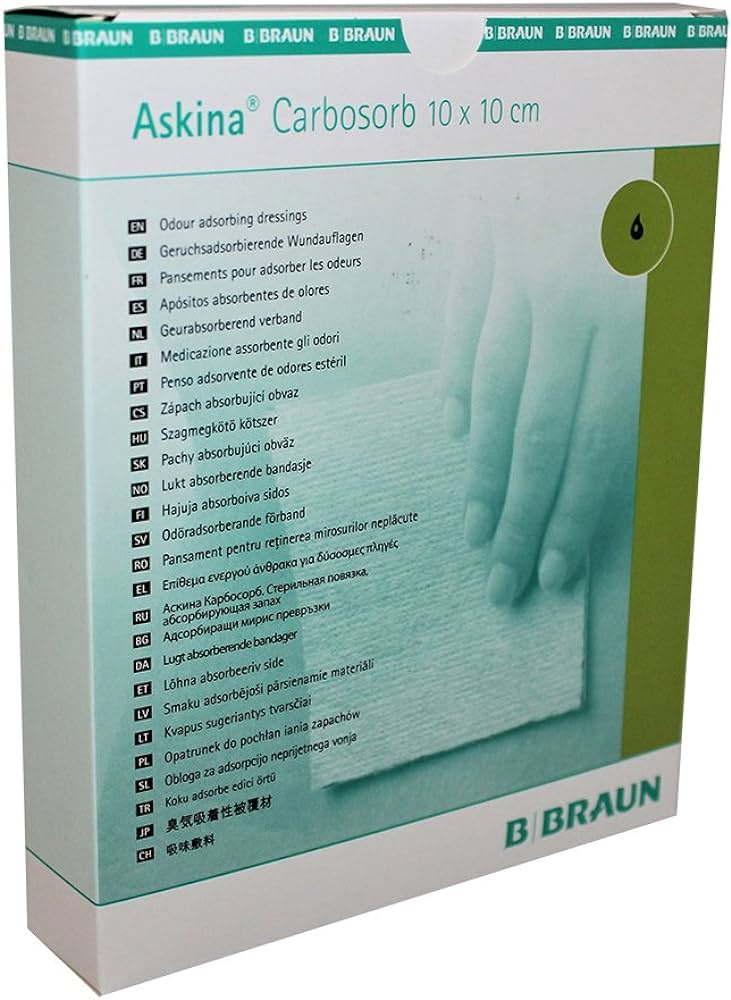 ASKINA CARBOSORB 10X10 CM | Electromedicina