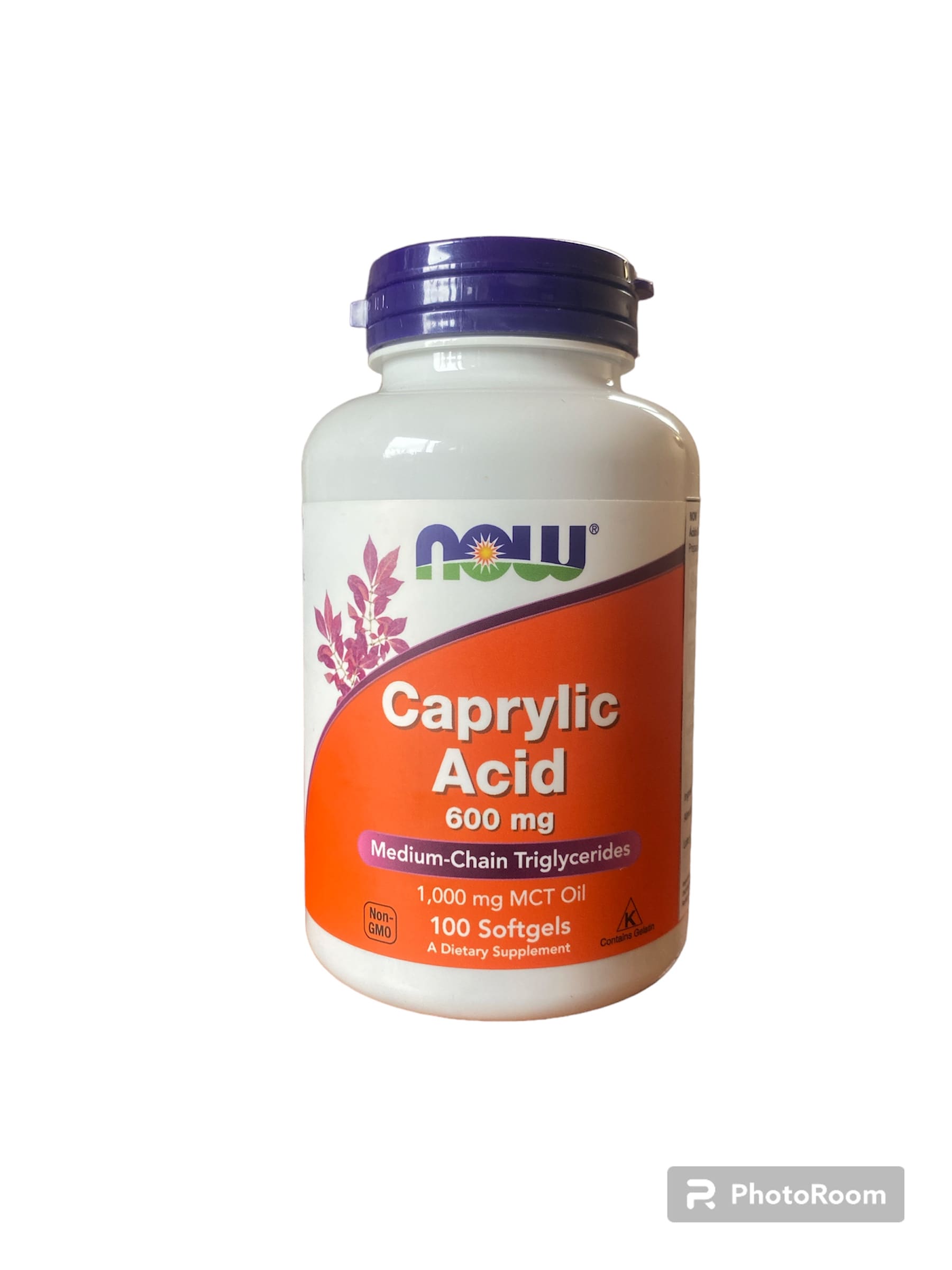 Ácido Caprilico 600 mg x 100 softgels | daocare