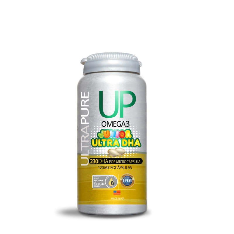 Up Omega 3 Junior Ultra 230 Dha, 120 Microcápsulas | daocare