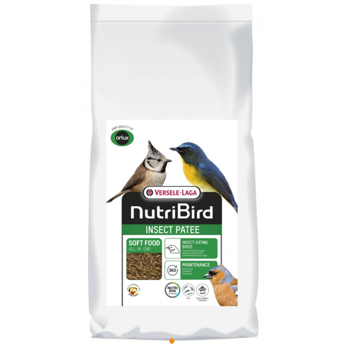ALIMENTO INSECT PATEE AVES ORLUX (1 KG) | L&H PET SHOP