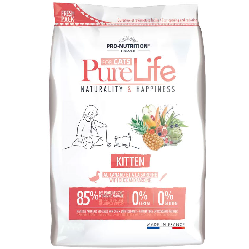 PURE LIFE FOR CATS KITTEN 2kg | L&H PET SHOP