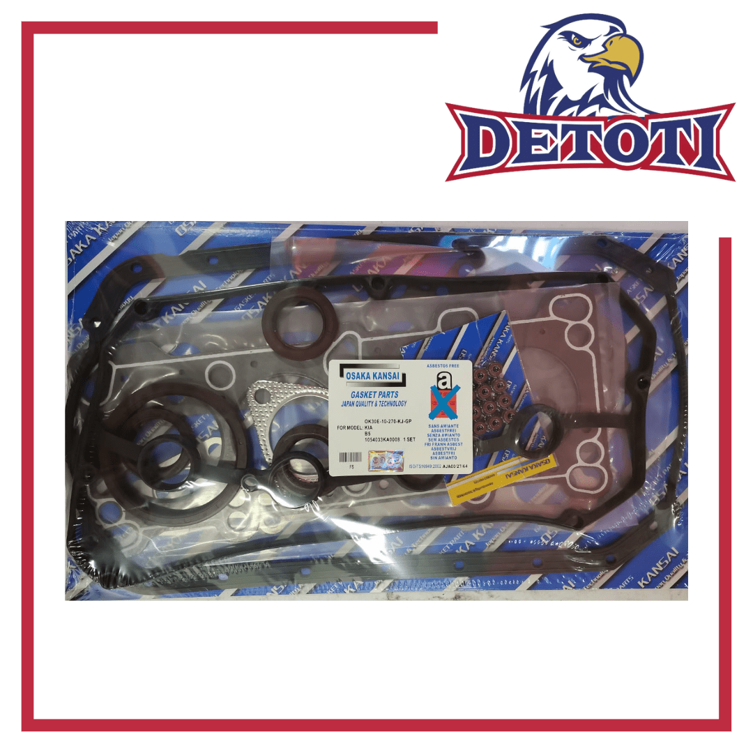 KIT DE EMPAQUE PARA KIA RIO 2002 MOTOR B5 DETOTI | DETOTI AUTOPARTS LTDA