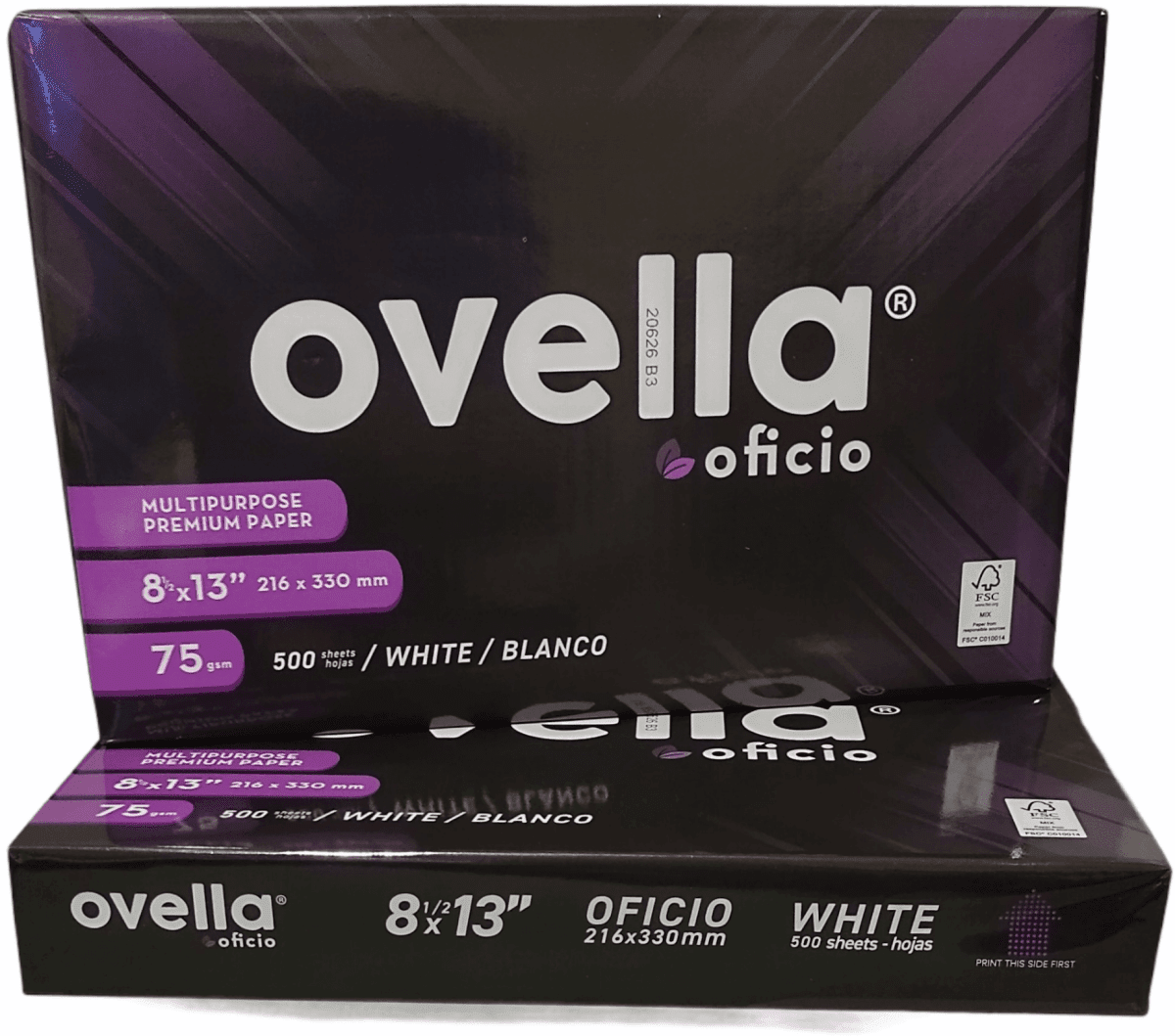 RESMA PAPEL OVELLA 75GR X 500 HOJAS | ProMass SPA