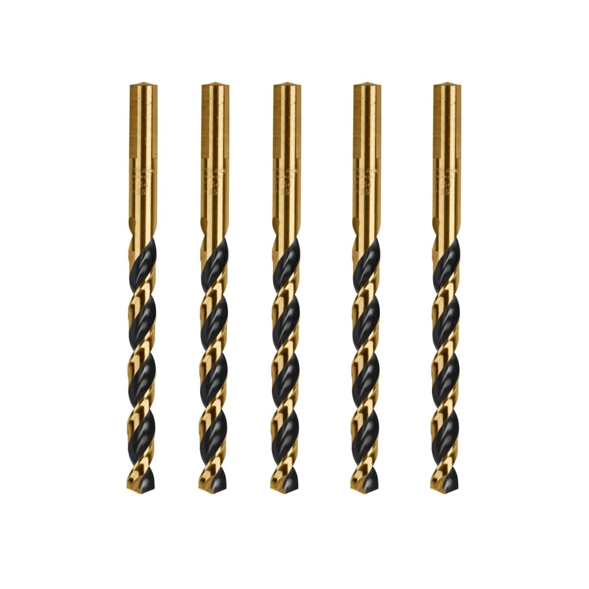 Juego de brocas 8.5mm 21/64" para metal caja 5 unidades Truper | Ferremax