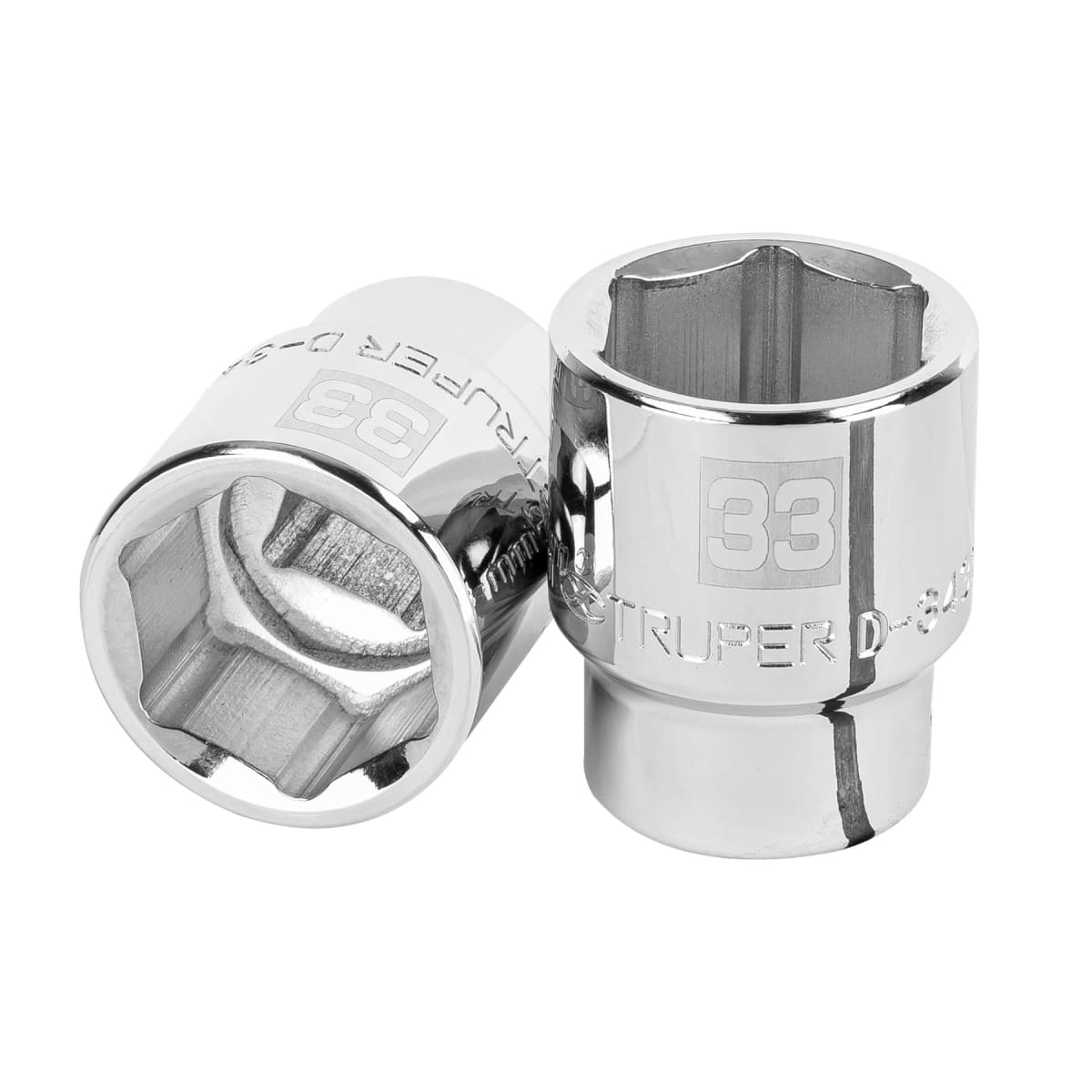 Dado hexagonal encastre 3/4´´ de 33 mm, Truper | Ferremax