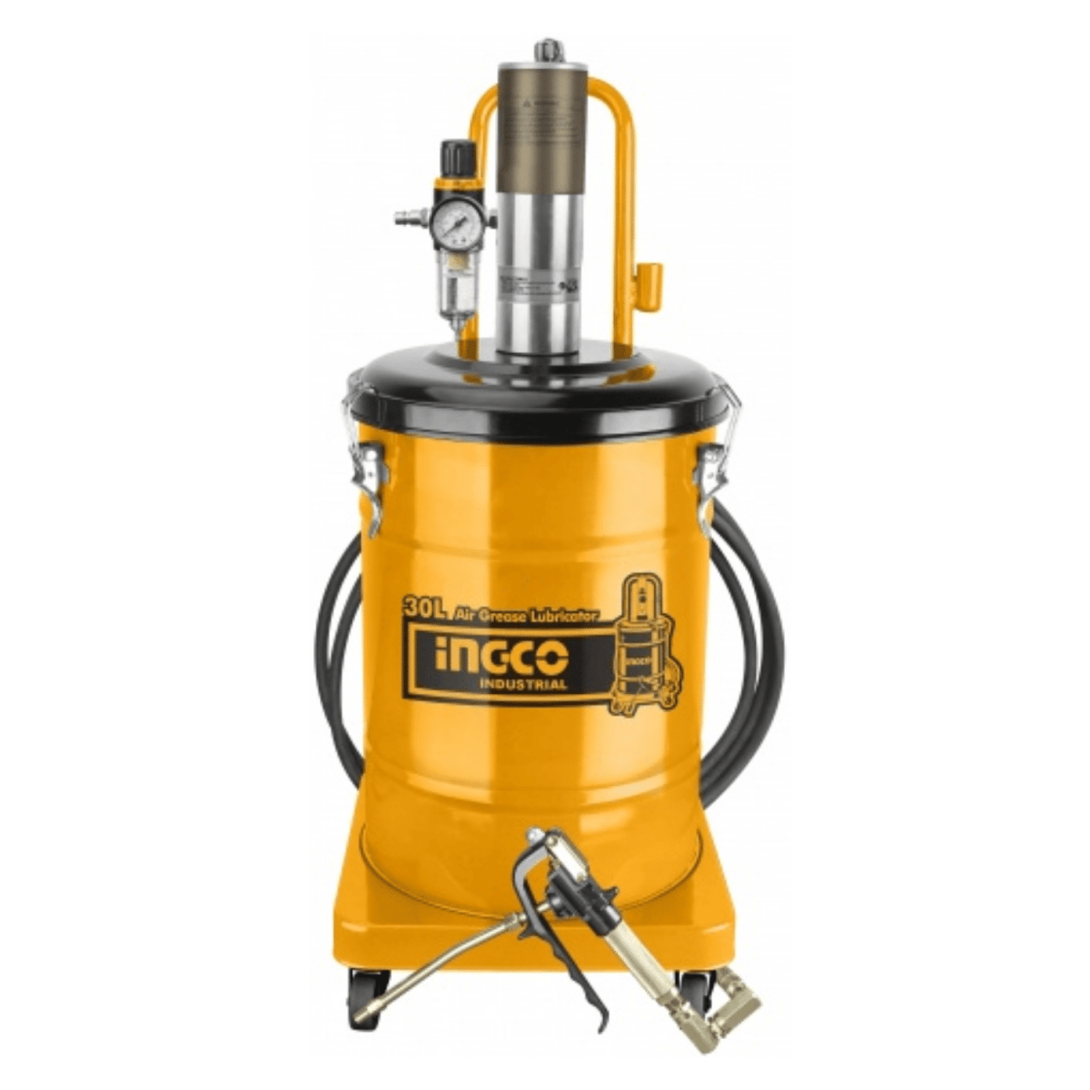 Engrasadora Neumática Industrial 30L INGCO | Ferremax