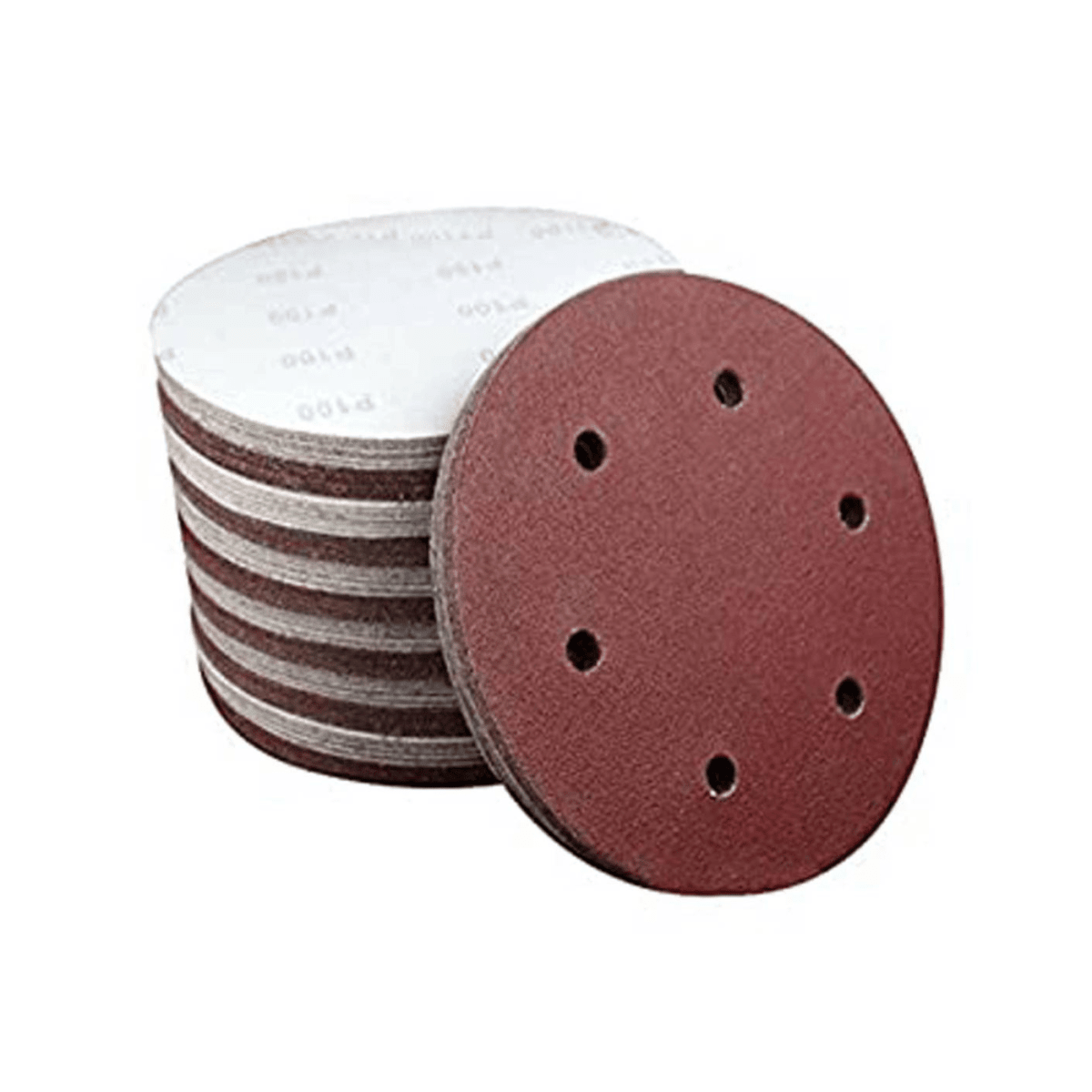 Lija circular con velcro Grano #100 para lijadora de pared y techo ...