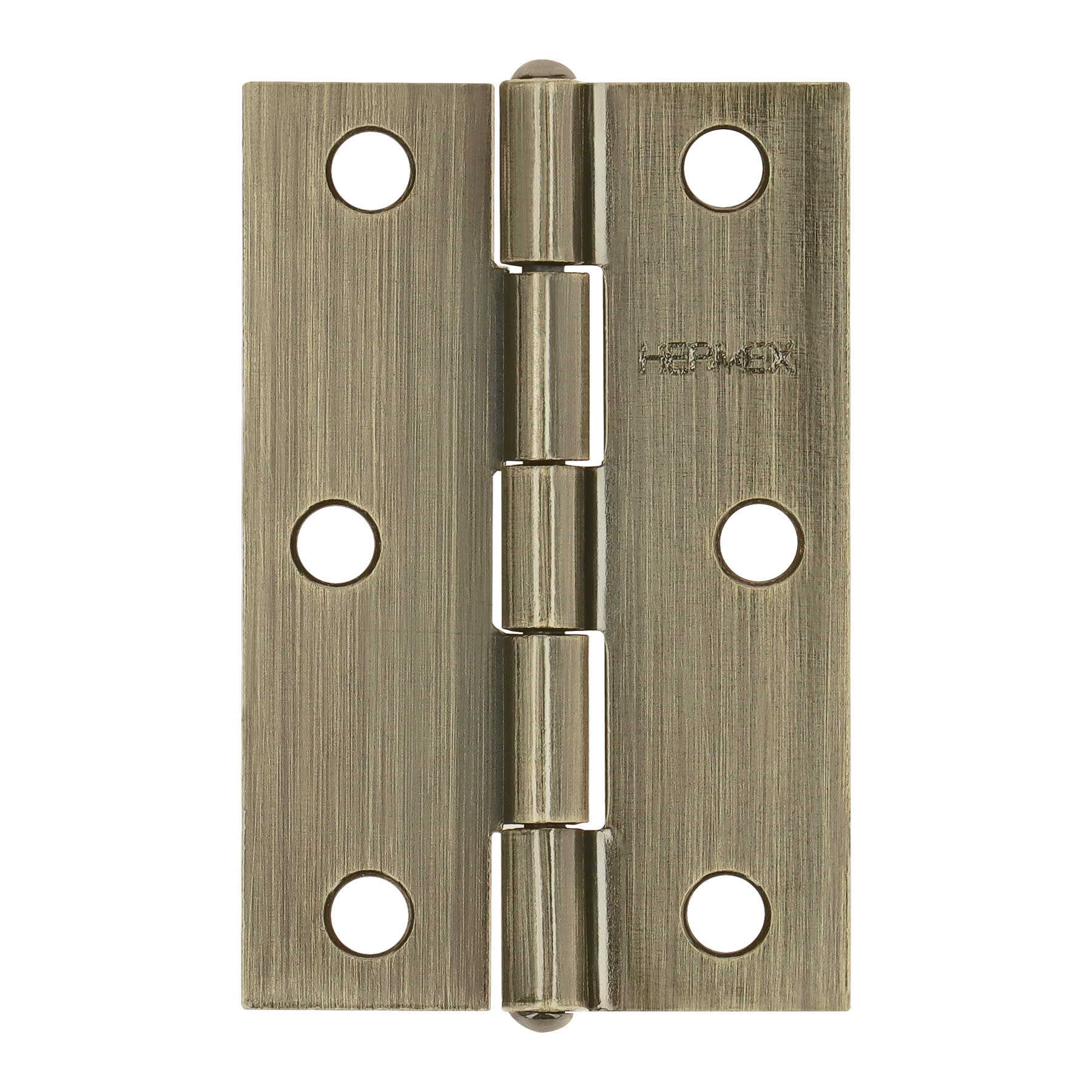 Bisagra rectangular 2-1/2" latón antiguo, hermex (Caja de 20 unidades ...