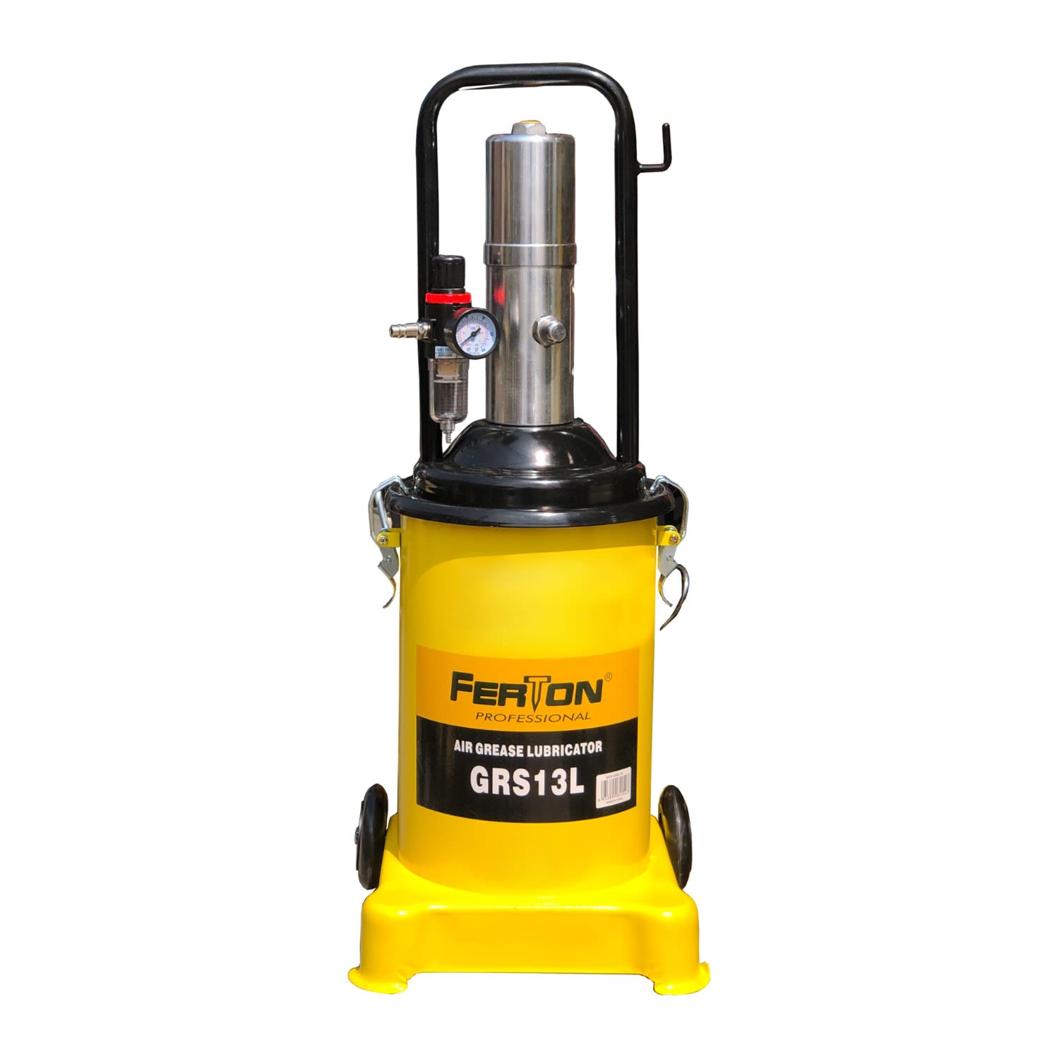 Engrasadora neumática 13 litros Ferton | Ferremax