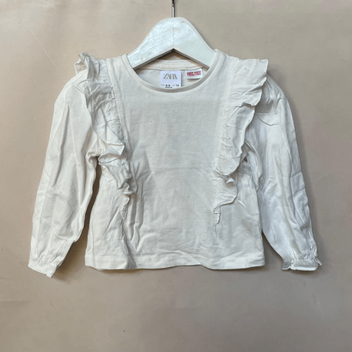 Polera Zara 6m-9m 2501070 | El closet de mis primos