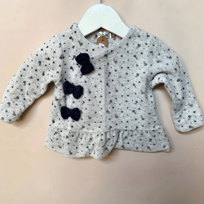 bebe niña Chalecos / Polares / Ponchos 0m-6m | El closet de mis primos