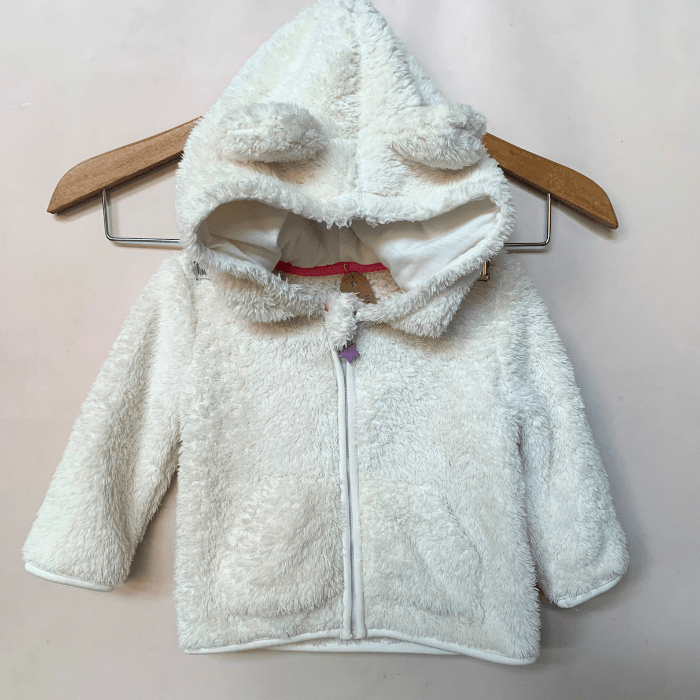 bebe niña Chalecos / Polares / Ponchos 6m-12m | El closet de mis primos