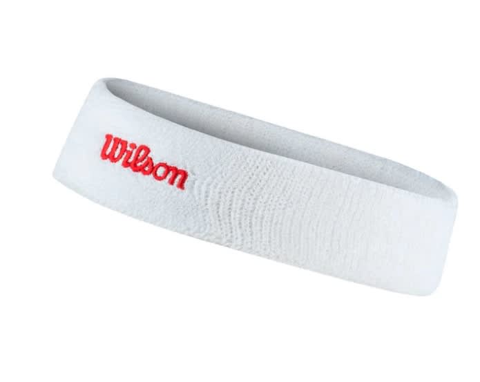 Banda Wilson Blanco Logo Rojo | Padel Altamira