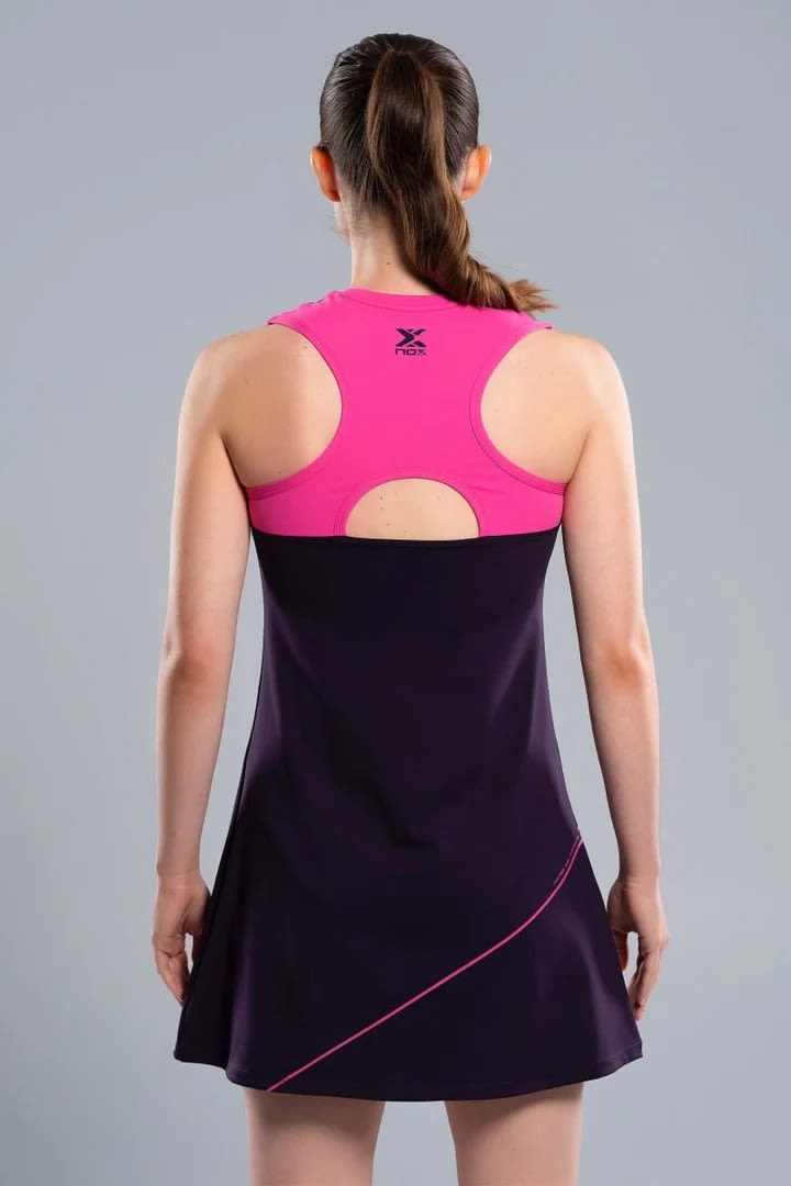 Vestido Nox Mujer Pro Mora Rosa | Padel Altamira