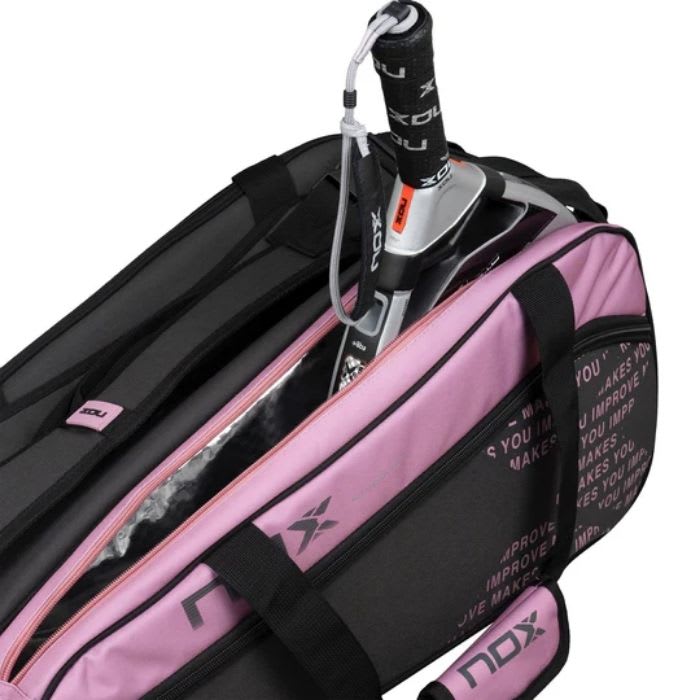 Paletero de Padel Nox Street Series Gris/Rosa 2025 | Padel Altamira