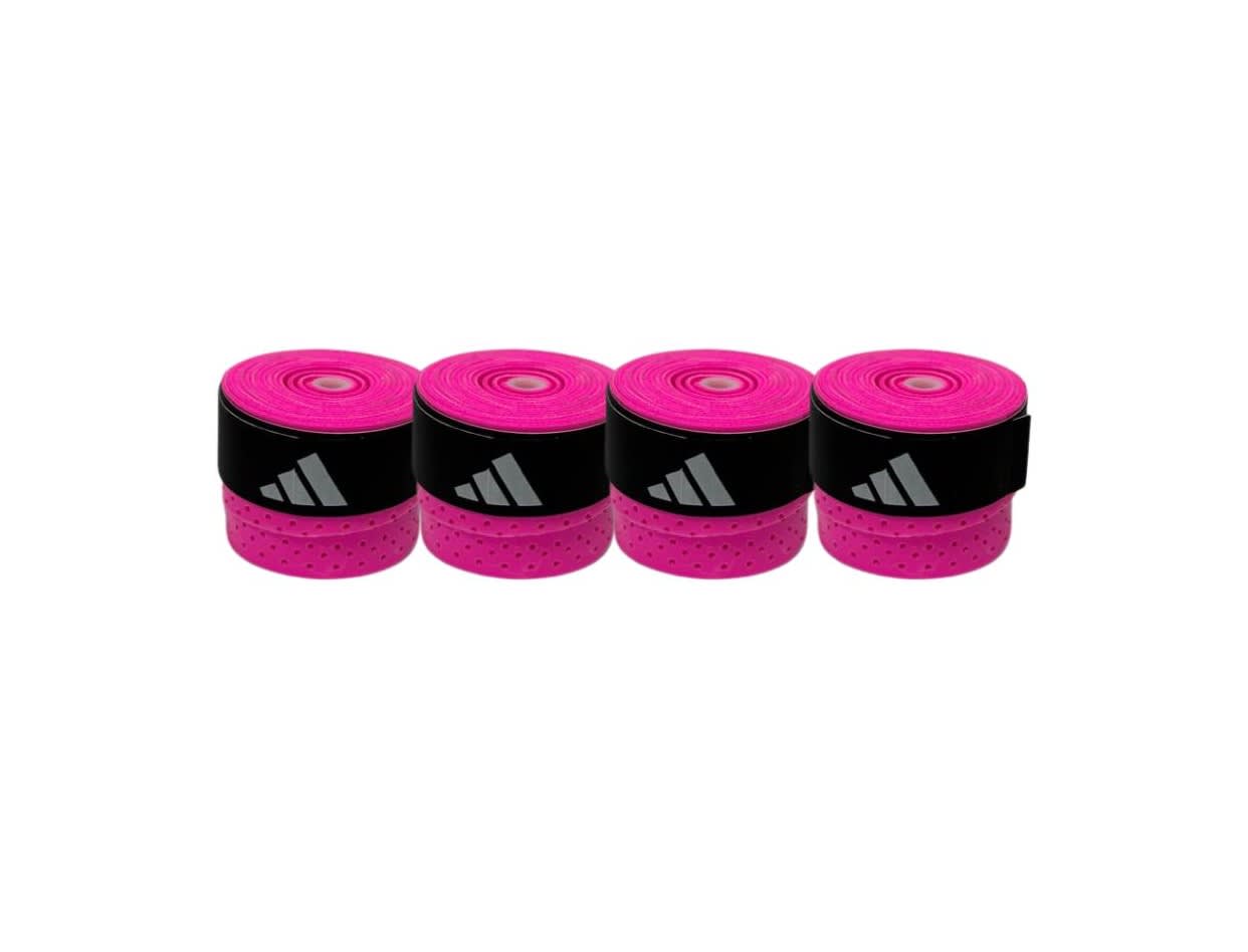 Pack Overgrip Adidas Perforado Fucsia x4 | Padel Altamira